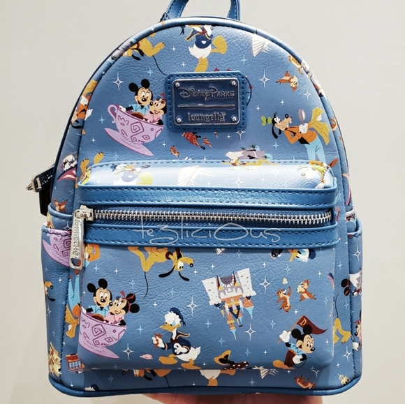 Disney | Bags | Disney Disneyland Loungefly Park Icons Backpack | Poshmark